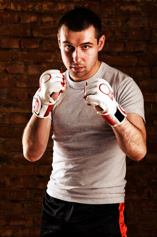 Fighter stock photo. Image of mixed, lifestyle, caucasian - 32118454