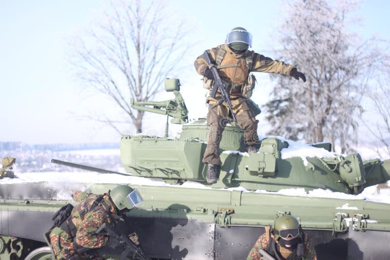 Military Training Special Squad Rapid Response Stock Photo - Image of ...