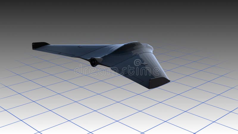 Fighter-uav - Rotation Loop Stock Video - Video of intelligence, camera ...