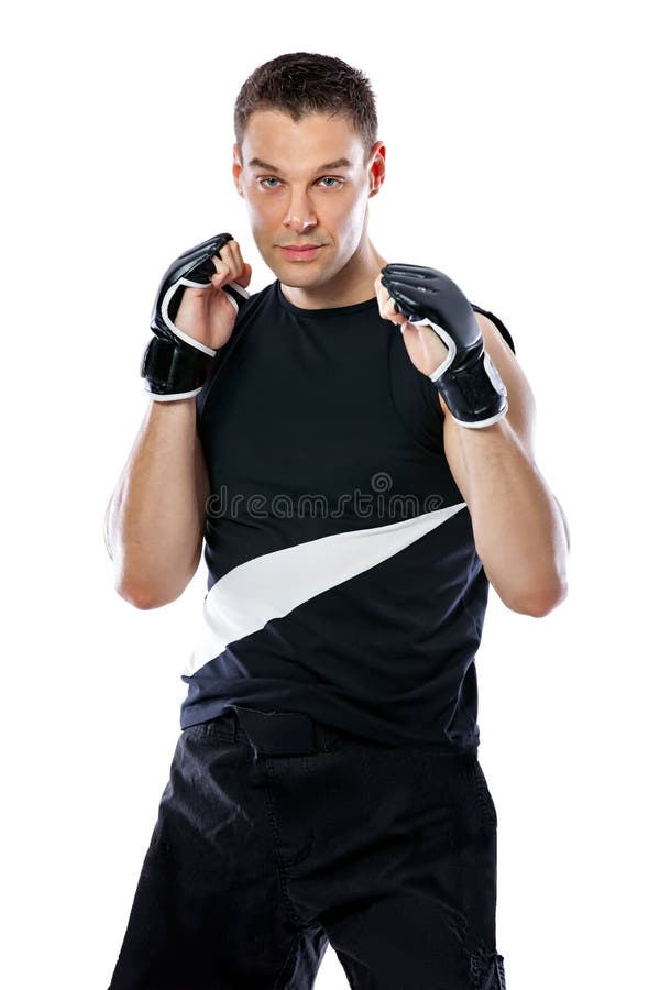 Fighter stock image. Image of exercise, body, activity - 33254071