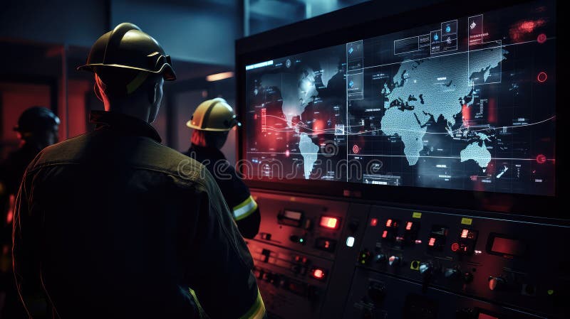 Fire Alarm Control Panel Stock Illustrations – 616 Fire Alarm Control ...