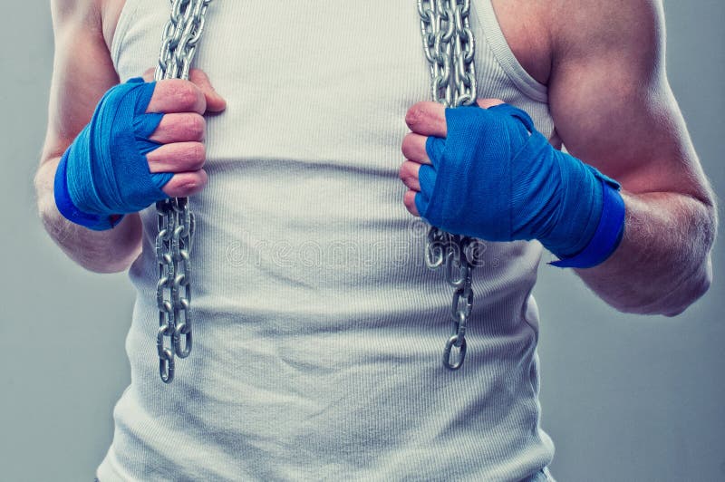 Fighters hands stock photo. Image of handsome, fist, human - 38865856