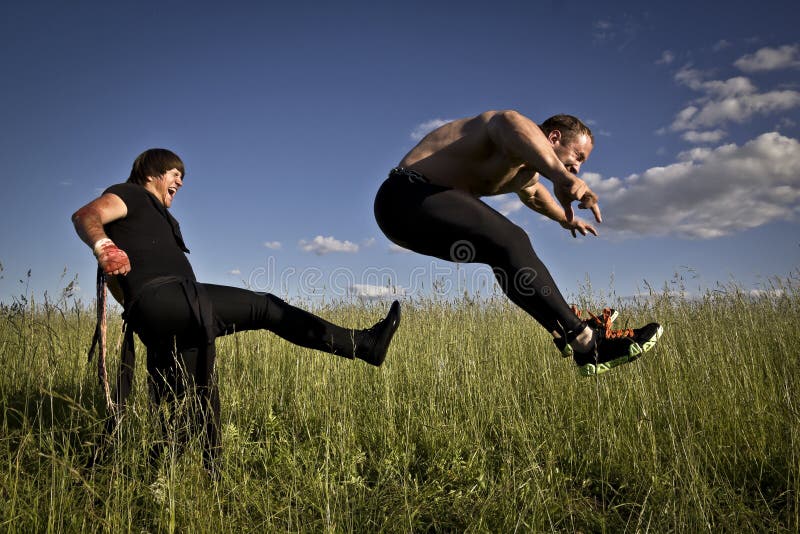 Fighting action stock photo. Image of lifestyle, boxing - 81345618