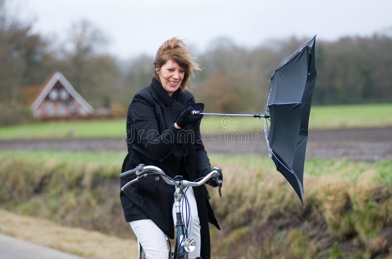 Fighting against the wind stock image. Image of typhoon - 22361161