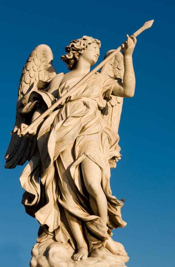 Fighting Angel stock photo. Image of holiday, contrast - 7856544