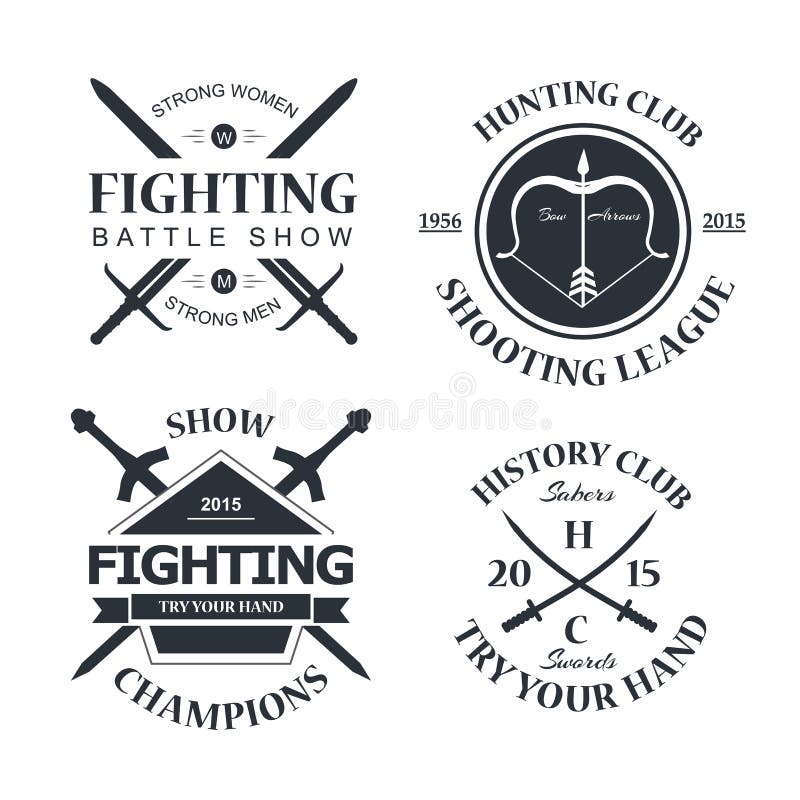 Fighting stock vector. Illustration of icon, adventure - 52847916