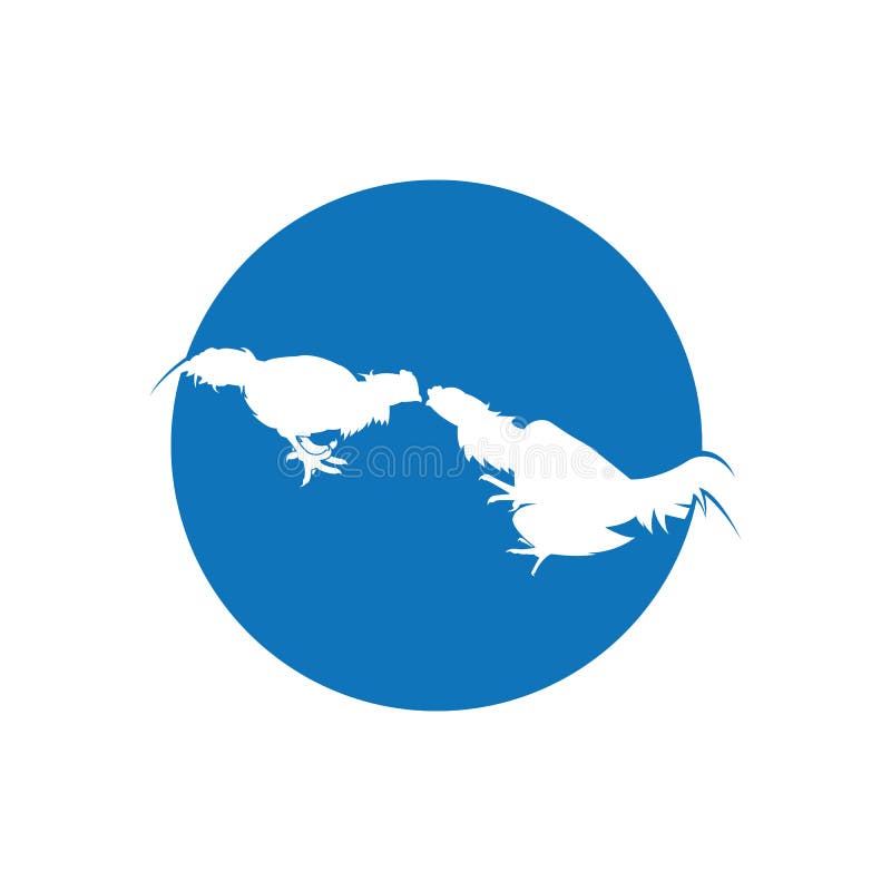 Fighting Logo Vector Template Stock Illustration - Illustration of tail ...