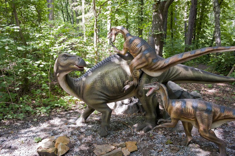 Fossil Dinosaurs Fighting Stock Photos - Free & Royalty-Free Stock ...