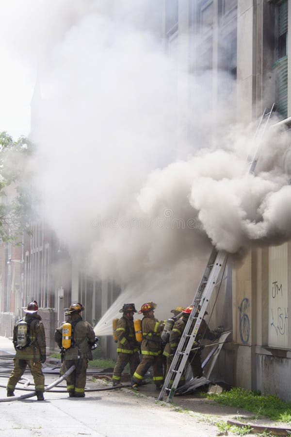 Firefighting stock photo. Image of hero, fear, apparatus - 19310094