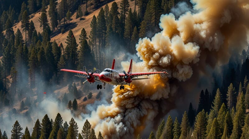 Fighting a Forest Fire in a Hot Summer Using Aviation and Helicopters ...