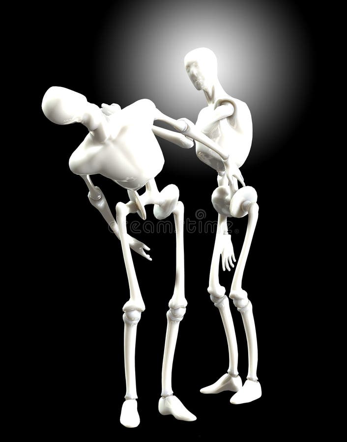 Fighting Humanoids stock illustration. Illustration of battle - 22557399