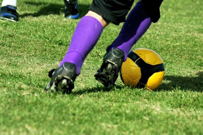 Fighting for soccer ball stock photo. Image of recreational - 7144022