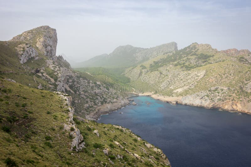 Figuera Beach in Formentor Cap in Mallorca Spain Stock Photo - Image of ...