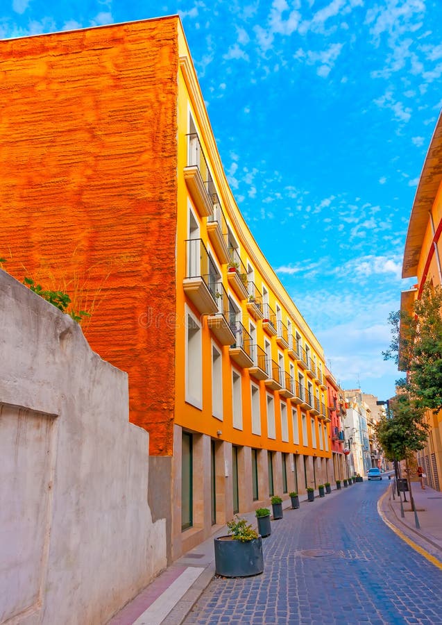 In Figueres in Spain stock photo. Image of figueres, catalonia - 48893224