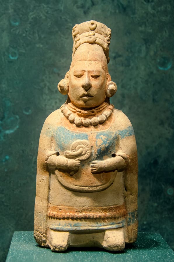 Figura Antiga Do Maya Da Ilha De Haina Imagem Editorial - Imagem de ...