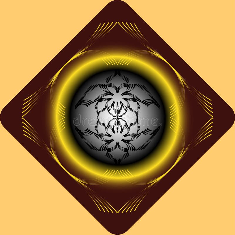 Figura colorida abstrata ilustração do vetor. Ilustração de fundos ...