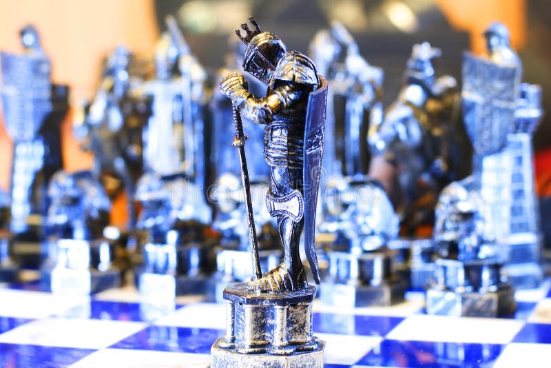 Figura da xadrez foto de stock. Imagem de desafio, luta - 7548142