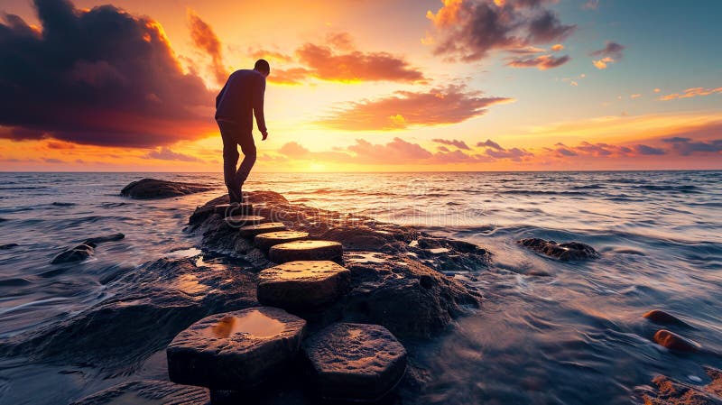 Figurative Representation of Challenges Stock Image - Image of concept ...