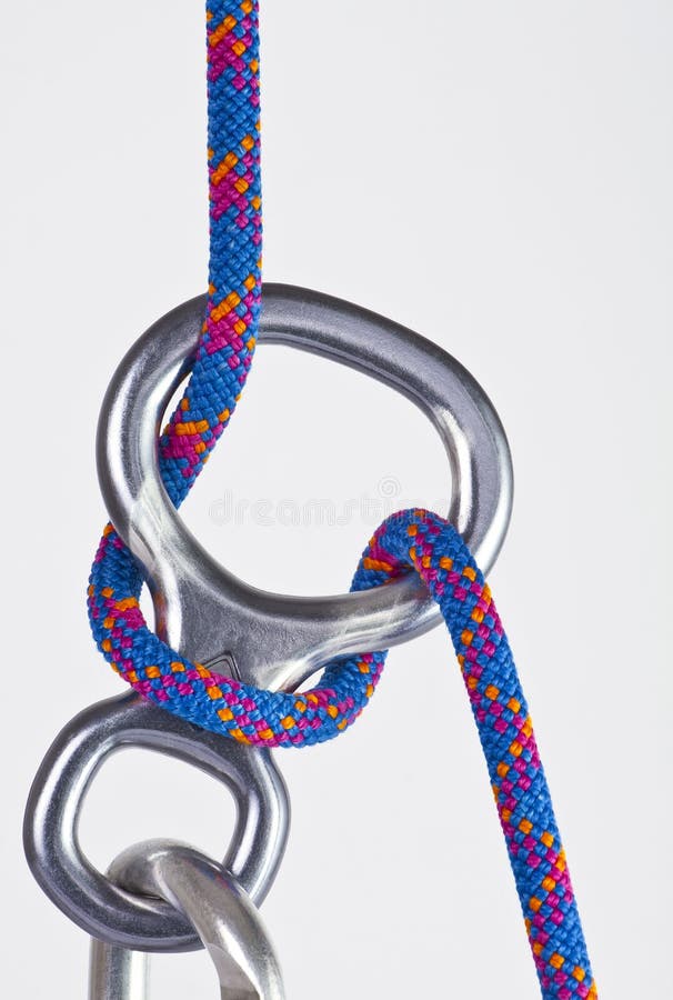 Figure 8 with rope stock image. Image of rope, brake - 19917581