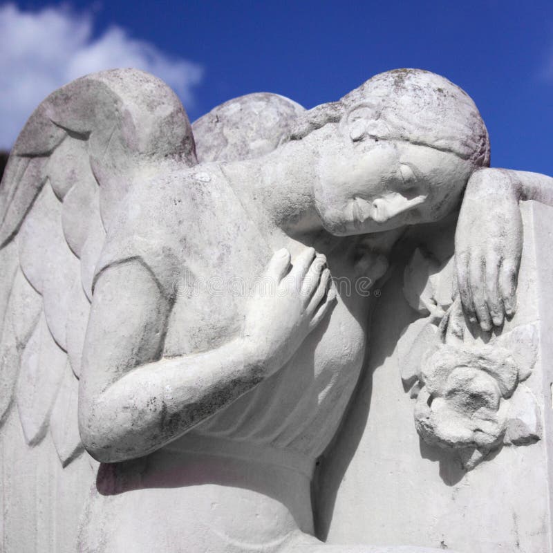 Figure of Angel stock image. Image of life, death, face - 60122643