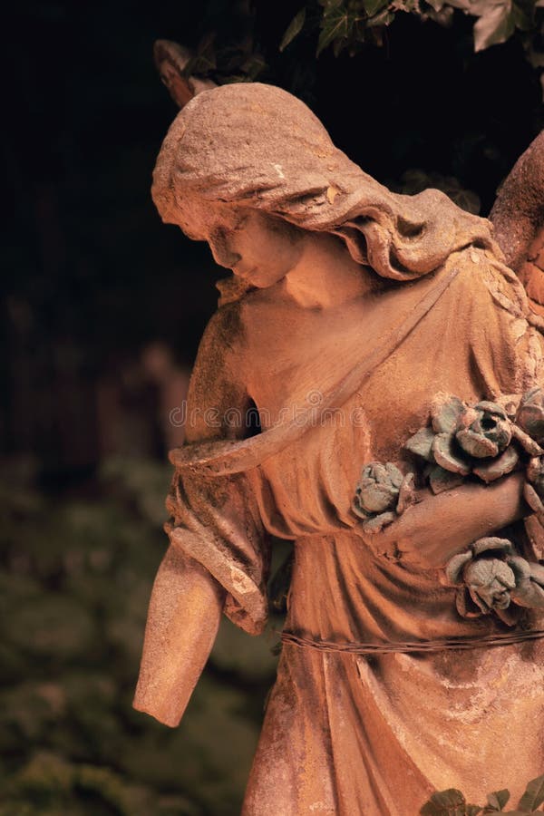 Figure of Angel stock photo. Image of female, grave, religious - 60311030
