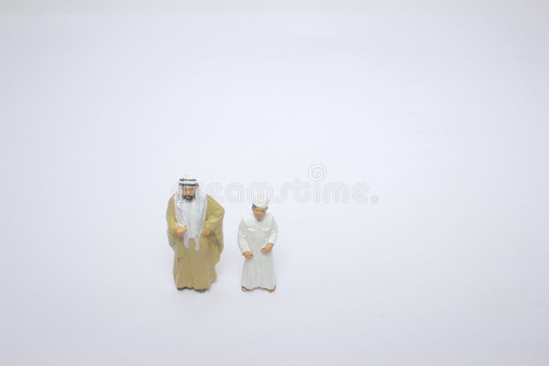 The Figure of Arabic People on Board Stock Photo - Image of lifestyle ...