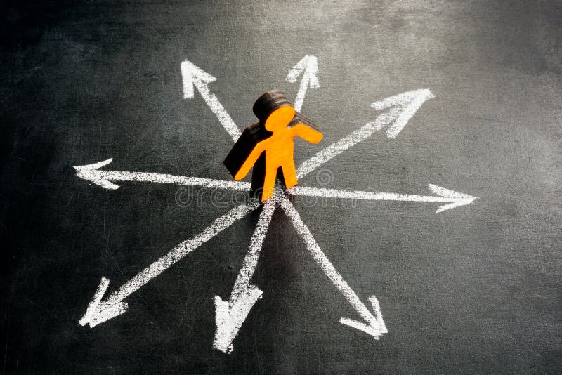 Figure and Arrows in Different Directions. Analysis of Alternatives ...