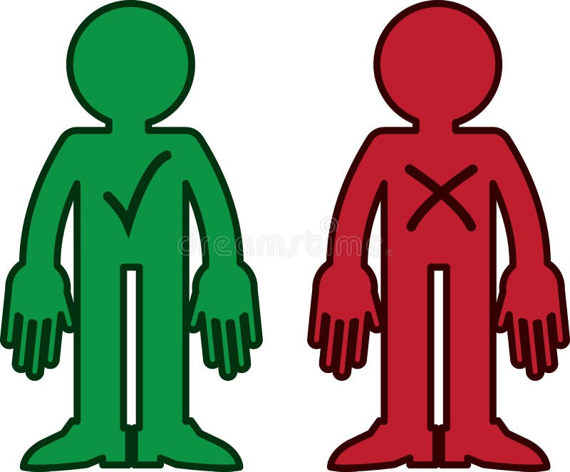 Figure Check X stock vector. Illustration of confirm - 33268106