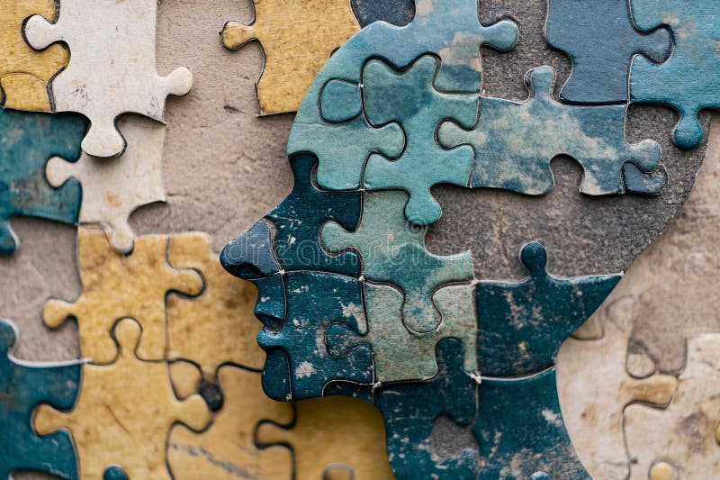 A Figure Composed of Interlocking Puzzle Pieces, with One Piece Missing ...