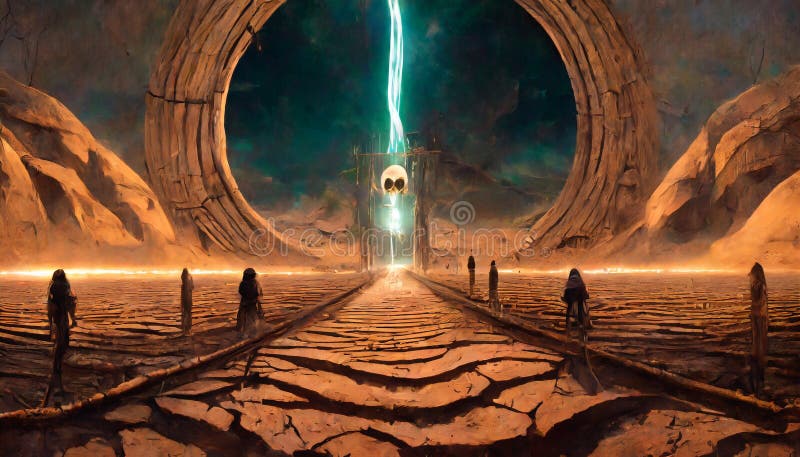 Figure in the desert stock illustration. Illustration of screenshot ...