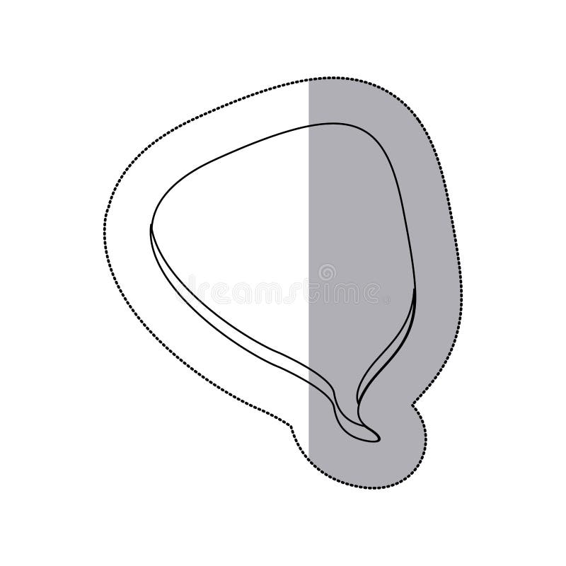 Figure Drop Chat Bubble Icon Stock Illustration - Illustration of ...