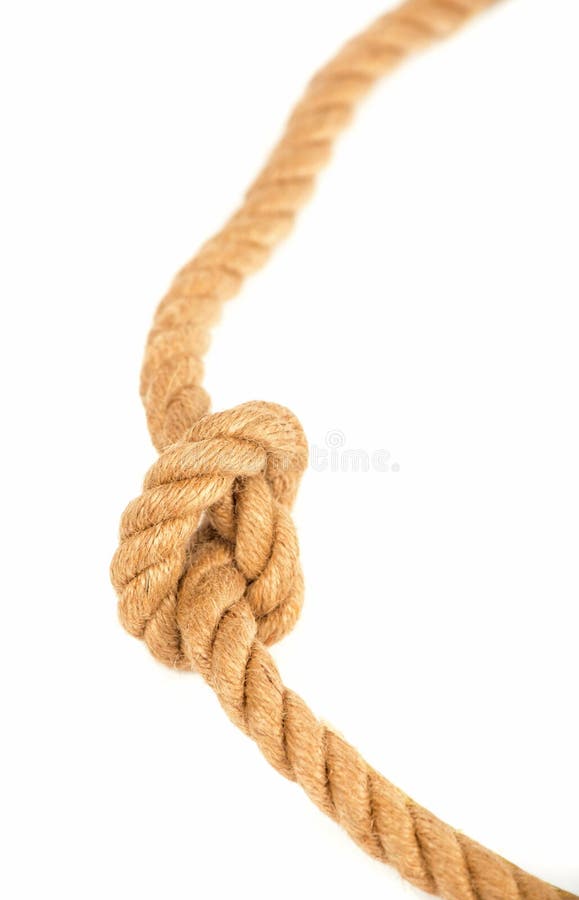 Figure Eight Bend Isolated on White Background Stock Photo - Image of ...