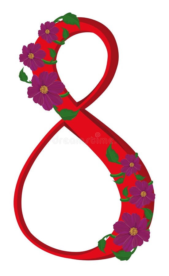 Decorated Flower Background Stock Vector - Illustration of nature ...