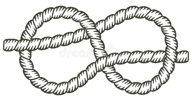 Eight Figure Knot Stock Illustrations – 346 Eight Figure Knot Stock ...