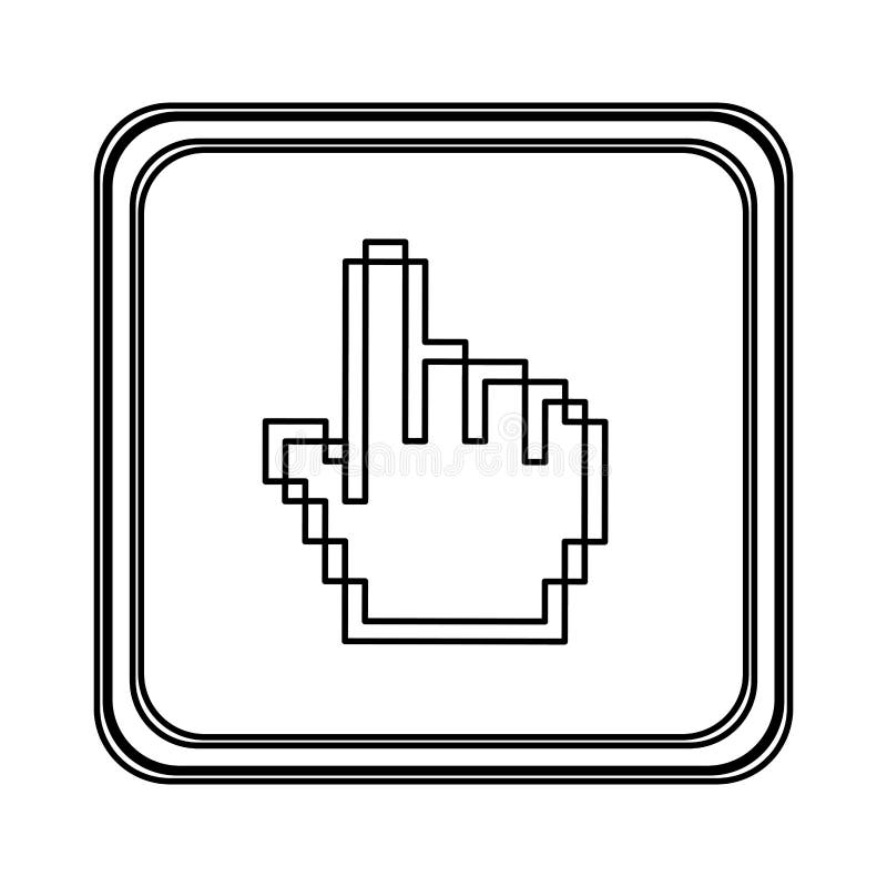 Red Emblem Mouse Hand Cursor Icon Stock Illustrations – 33 Red Emblem ...