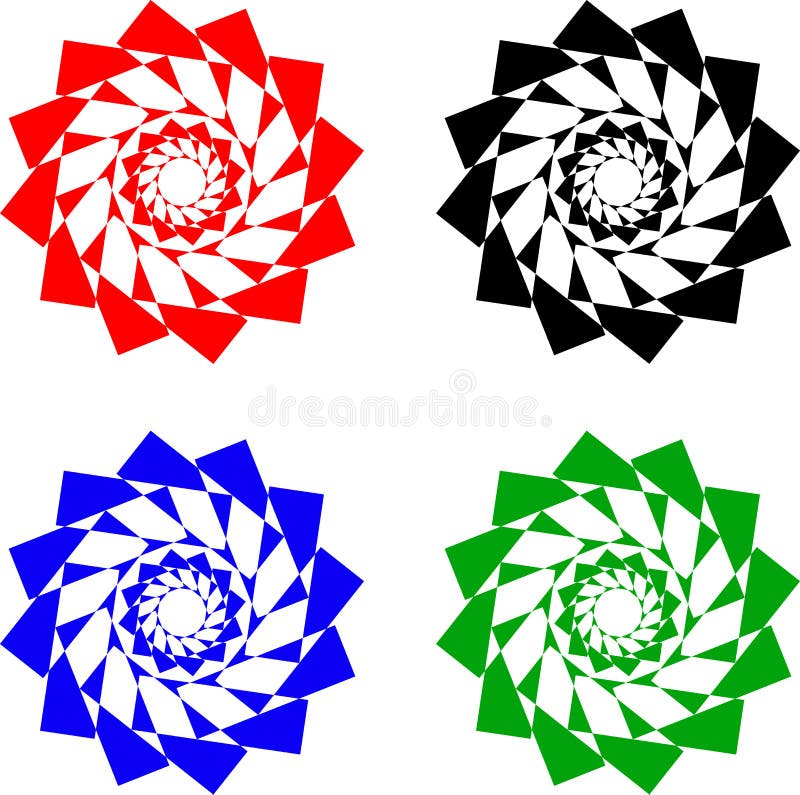 Figure geometriche illustrazione vettoriale. Illustrazione di disegno ...