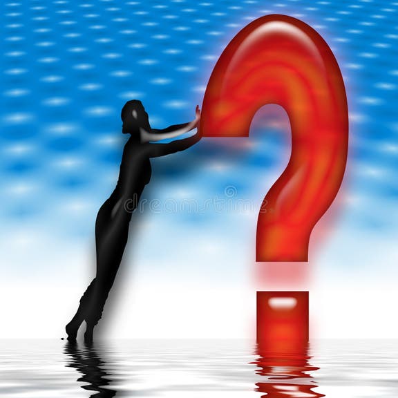 Person Leaning Question Mark Stock Illustrations – 132 Person Leaning ...
