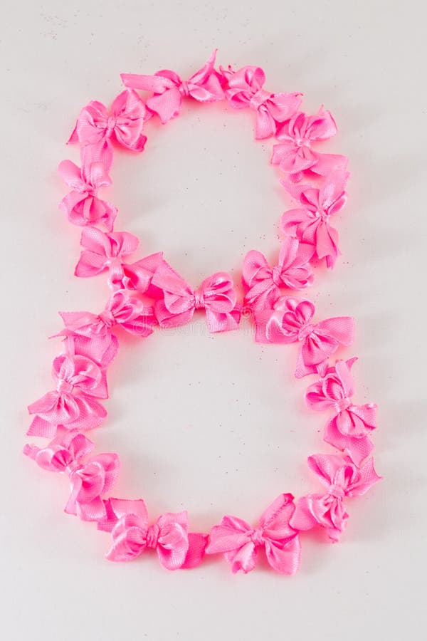Figure 8 Made Small Ribbons Stock Photos - Free & Royalty-Free Stock ...
