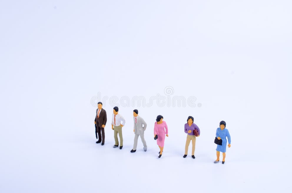 The Figure of Miniature World Stock Image - Image of miniature, comic ...