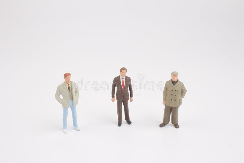 The Figure of People Isolated Stock Photo - Image of confidence, males ...