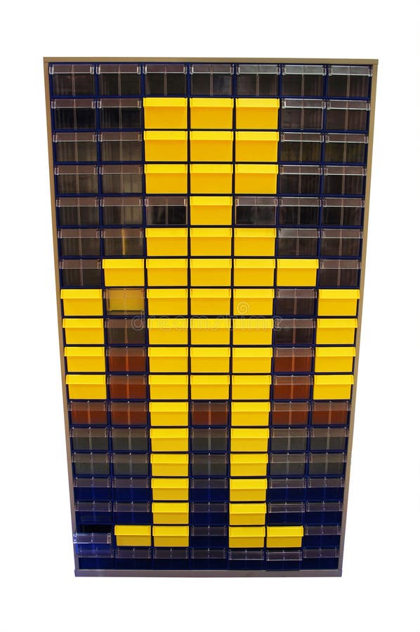 A Figure of the Person from Boxes for Tools Stock Photo - Image of tool ...