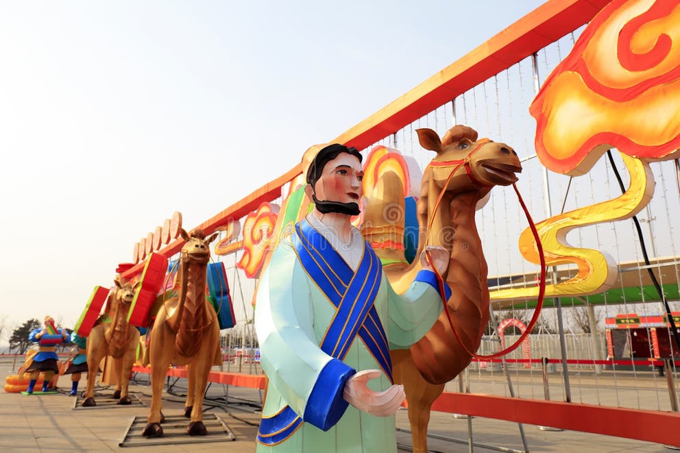 Figure Pulling Camel Modeling Stock Photo - Image of production ...