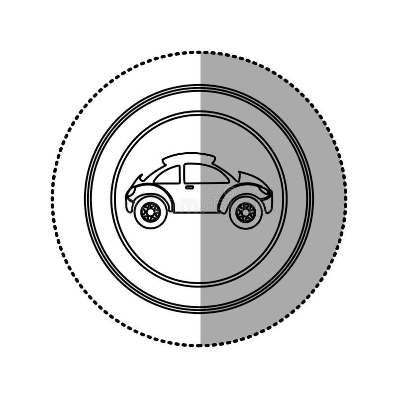 Round Emblem Side Sport Car Icon Stock Illustrations – 8 Round Emblem ...