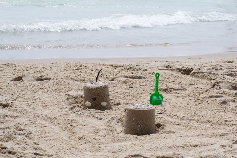 Figure sand and shovel stock photo. Image of shovel, beach - 43133192