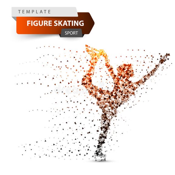 Figure Scating - Illustration De Triangle Du Soleil Illustration de ...