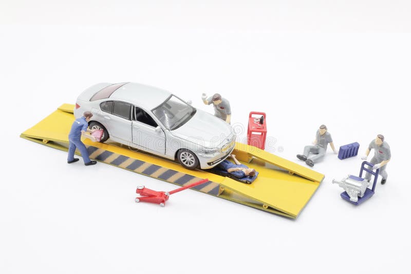 The Figure of Services Car Engine Machine Concept Editorial Photo ...