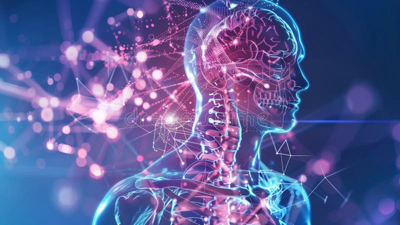 A Figure Shows Advanced Biotech Concepts, Emphasizing DNA and Genetic ...