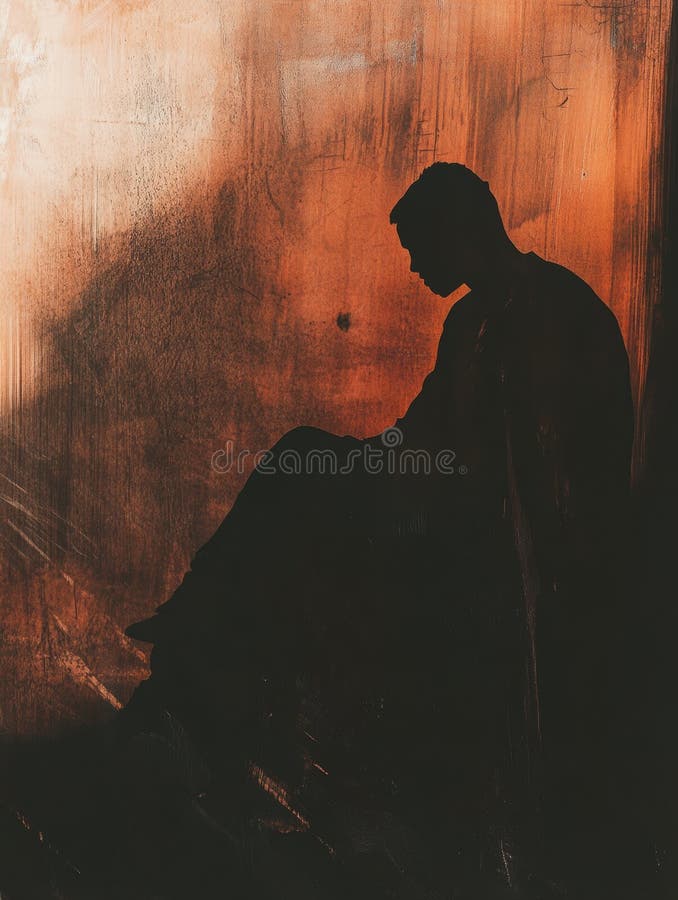 Abstract Silhouette Expressing Emotions Thoughts Stock Photos - Free ...
