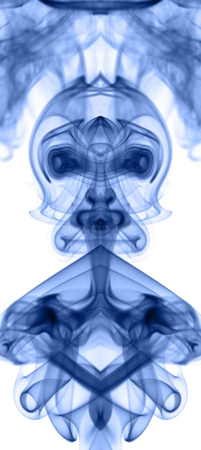 Figure From A Smoke Picture. Image: 5707455