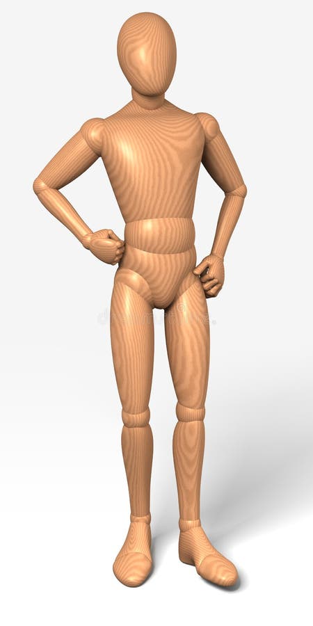 Figure standing stock illustration. Illustration of self - 32085369